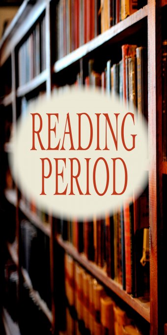 Online Reading Period Ends | Advising Resources